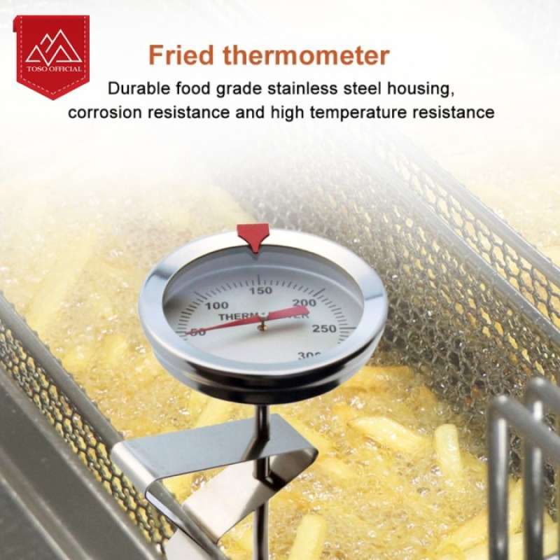 Jual Deep Fryer Thermometer 30cm Termometer Minyak Goreng Masak 300 ...