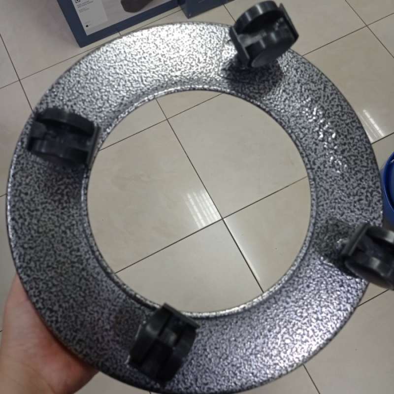 Jual Roda Besi Angkut Tabung Elpiji Gas Lpg Galon Tebal Coating Troli ...