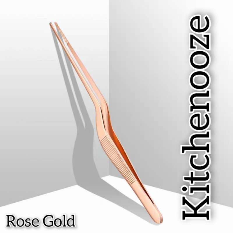 Jual Sus 304 Stainless Steel Material Food Tweezer Tongs | Chef Plating ...