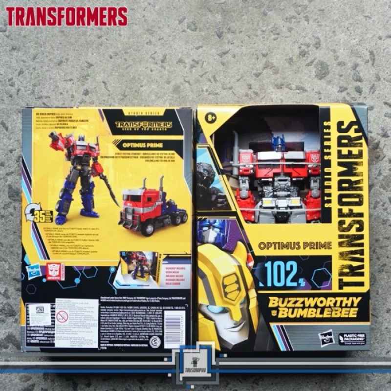Jual Transformers Rise Of The Beasts Studio Series 102bb Optimus Prime Buzzworthy Bumblebee Di ...