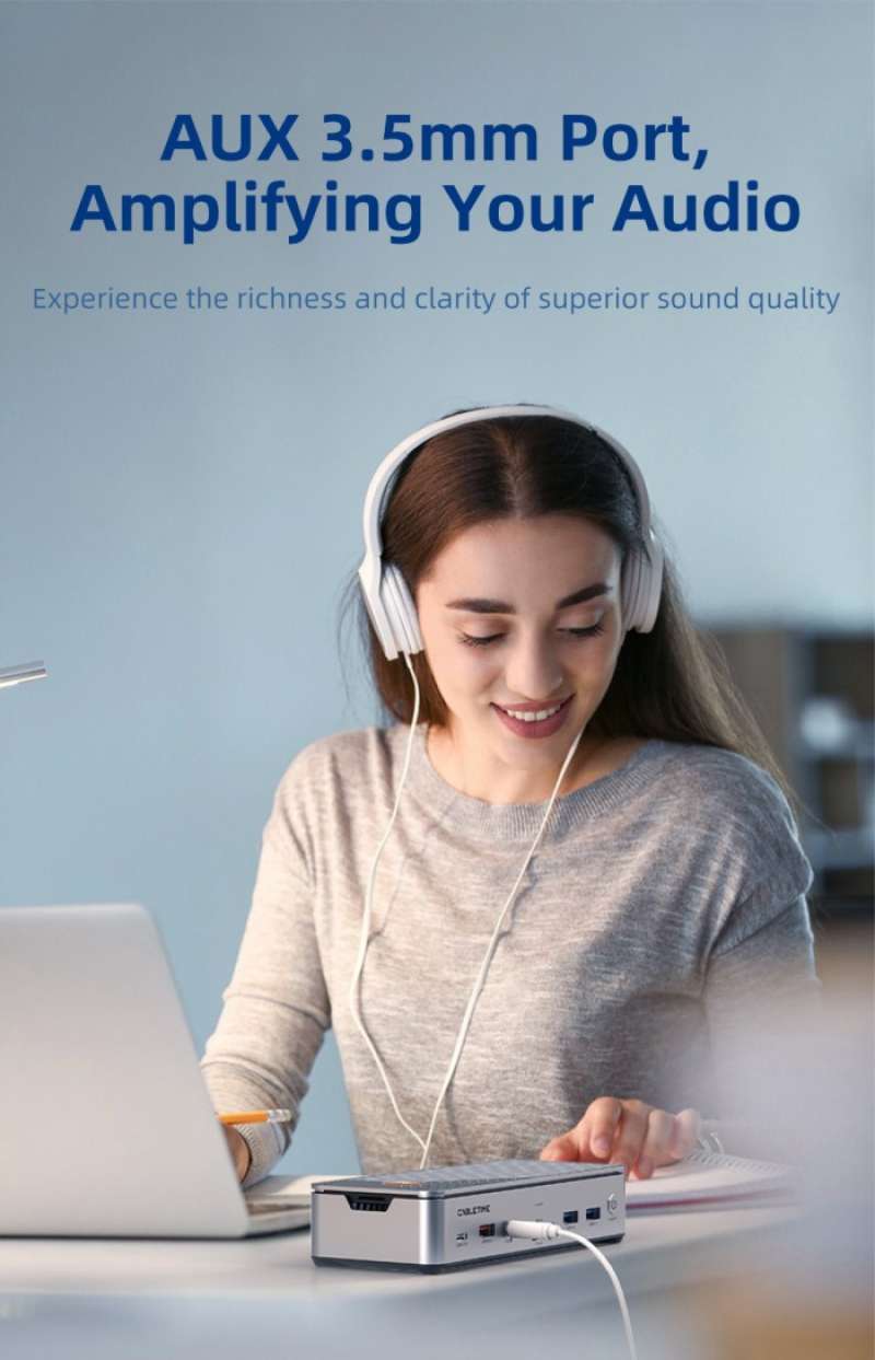 Jual Cabletime Multiport Docking Station Hub W/ Enclosure Ssd Exclusive ...