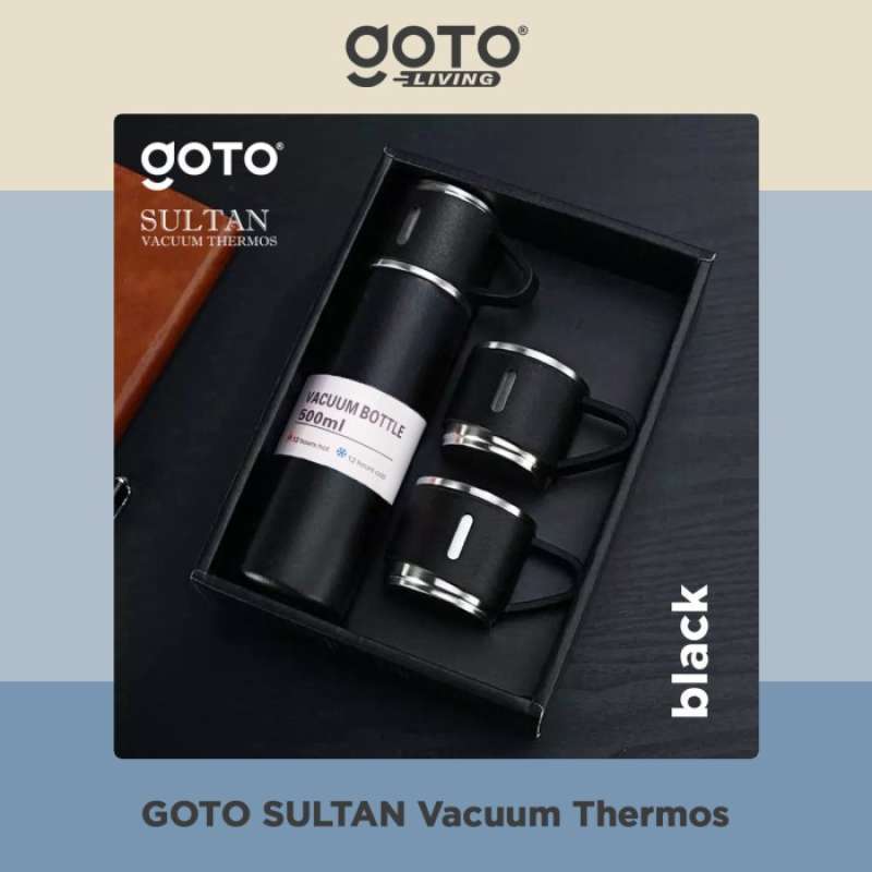 Jual Goto Sultan Vacuum Flask Set Termos Minum Cangkir Hampers Panas ...