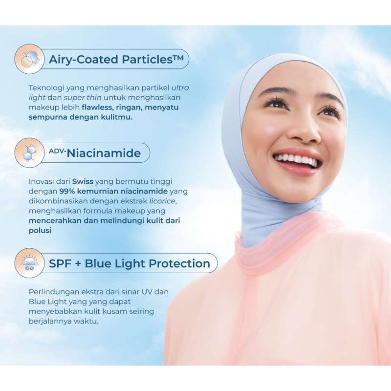 Promo Wardah Lightening Matte Powder 20gr - 04 Light Ivory Diskon 7% Di ...