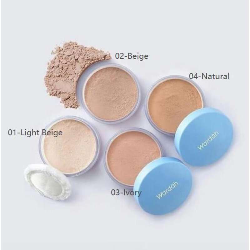 Promo Wardah Lightening Matte Powder 20gr - 04 Light Ivory Diskon 7% Di ...