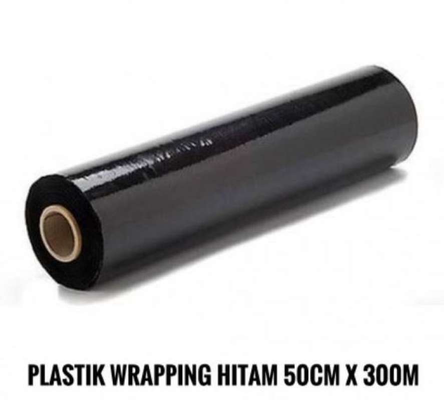 Jual Plastik Wrap / Plastik Wrapping Hitam 50cm X 300m Batam Di Seller ...