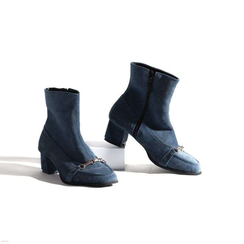 Promo Sepatu Boot Wanita Model Loafer Kulit By M&t - Hitam 40 Diskon 1% ...