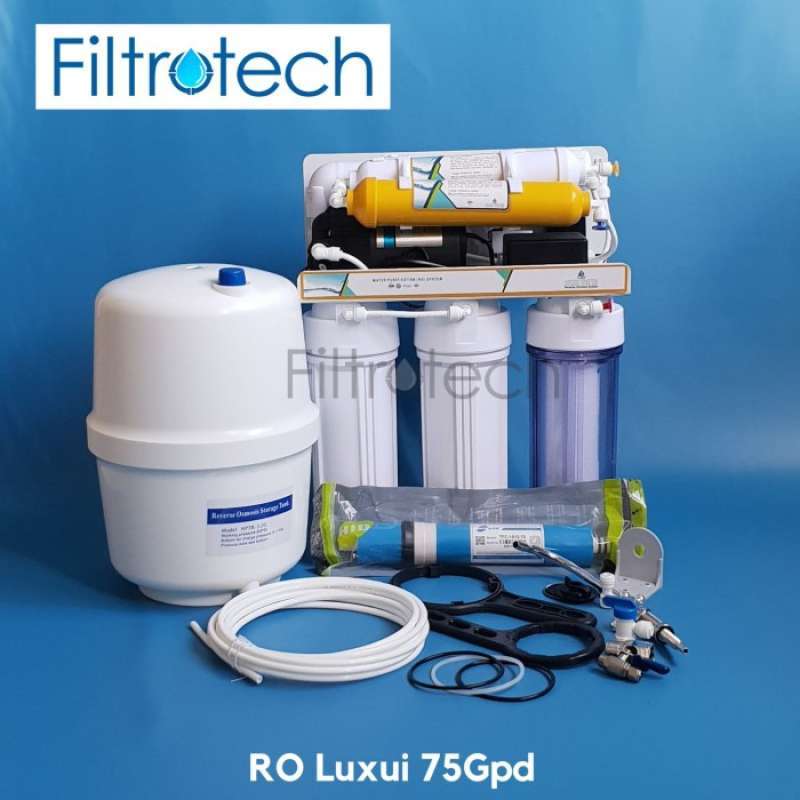 Jual Ro Undersink Filter Reverse Osmosis 75 Gpd -100 Gpd - Ro Gantung ...