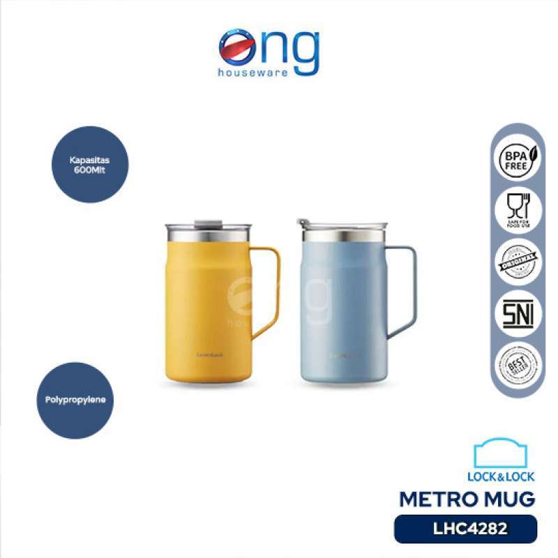 Jual Lock&lock Jungkook's Pick Termos Air Tumbler Metro Mug 600ml ...
