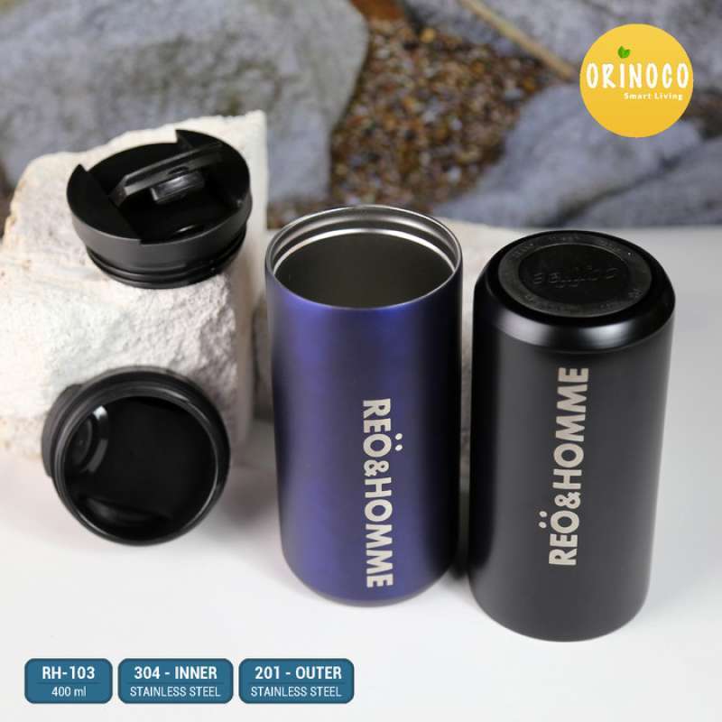 Jual Orinoco Insulated Mug Coffee Cup Travel 400 Ml Tahan Panas ...