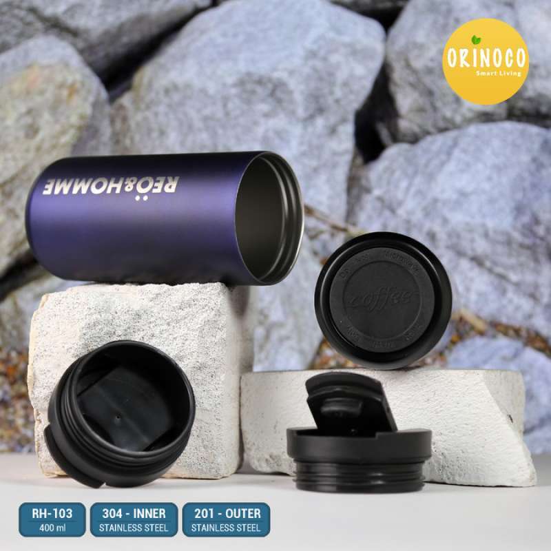 Jual Orinoco Insulated Mug Coffee Cup Travel 400 Ml Tahan Panas ...