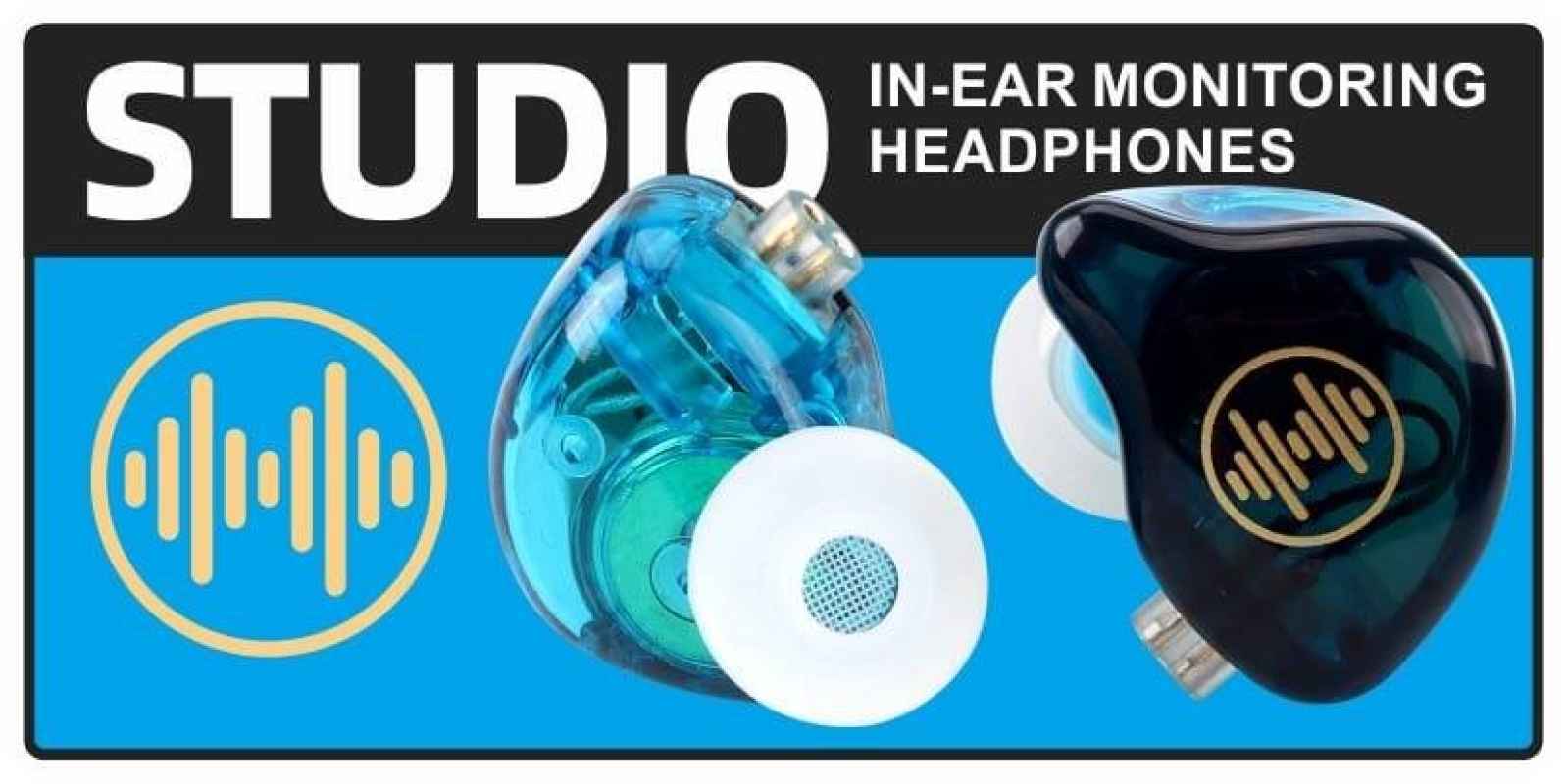 Jual Wave 1 Studio / Wave1studio Iem In Ear Monitor Wave Audio - Black Blue Di Seller ...