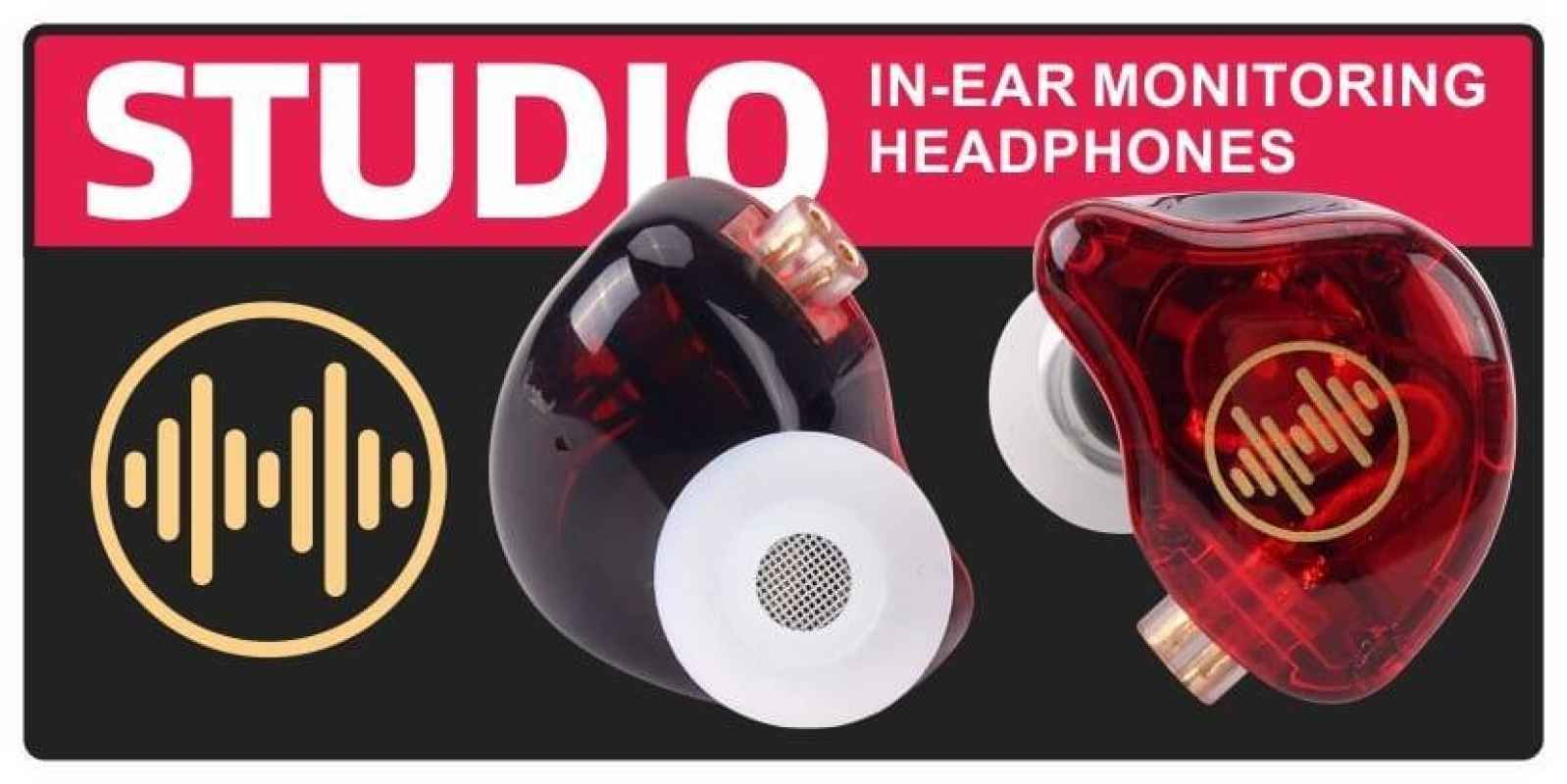 Jual Wave 1 Studio / Wave1studio Iem In Ear Monitor Wave Audio - Black ...