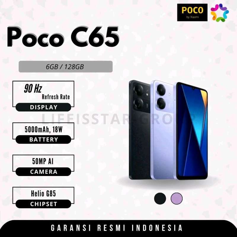 Jual Poco C65 6/128 Gb 6/128gb Garansi Resmi Indonesia - Black Di Seller Lifeisstar-group ...