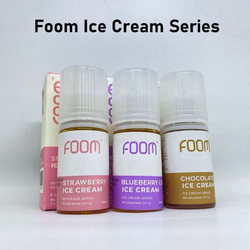 Jual Foom Ice Cream 30ml Strawberry Blueberry Chocolate - Strawberry Di ...