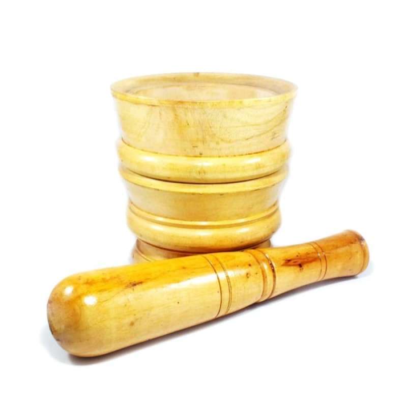 Jual Lumpang Kayu Jumbo Penumbuk Geprek Deplok Obat Di Seller Sentry ...