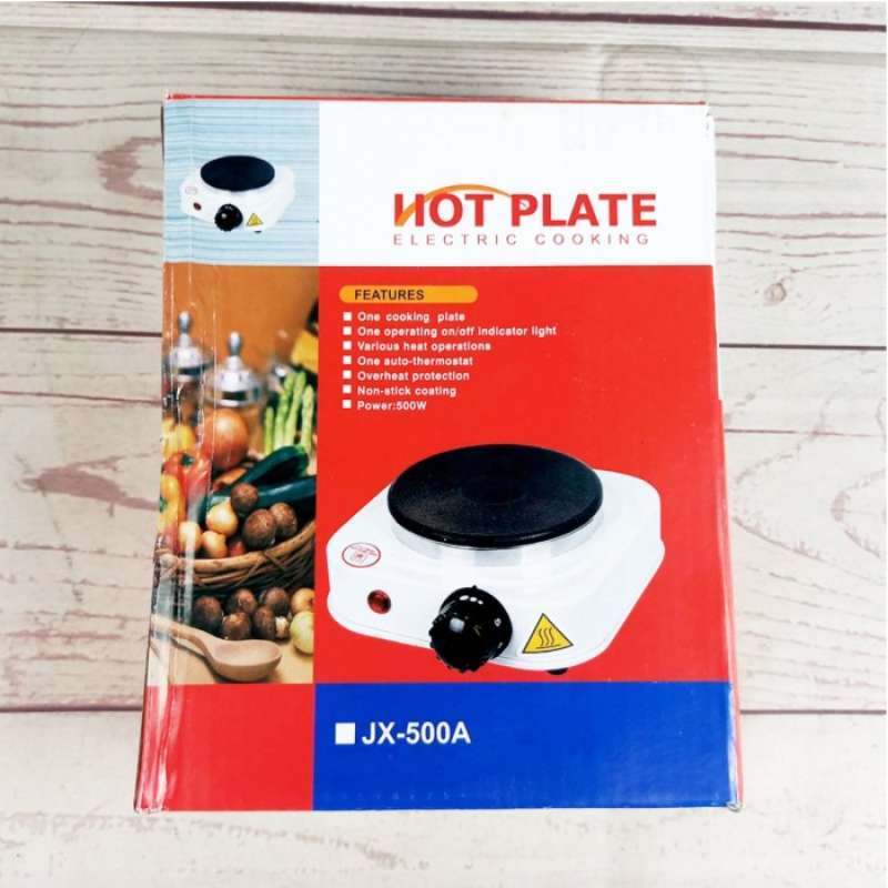 Promo Kompor Listrik Mini Hot Plate Electric Cooking 500w Portable ...