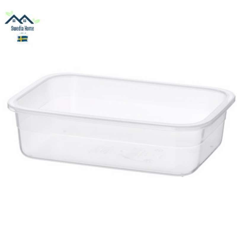 Promo Wadah Kotak Makanan Plastik Serbaguna 21x15x6cm (1l) Diskon 23% ...