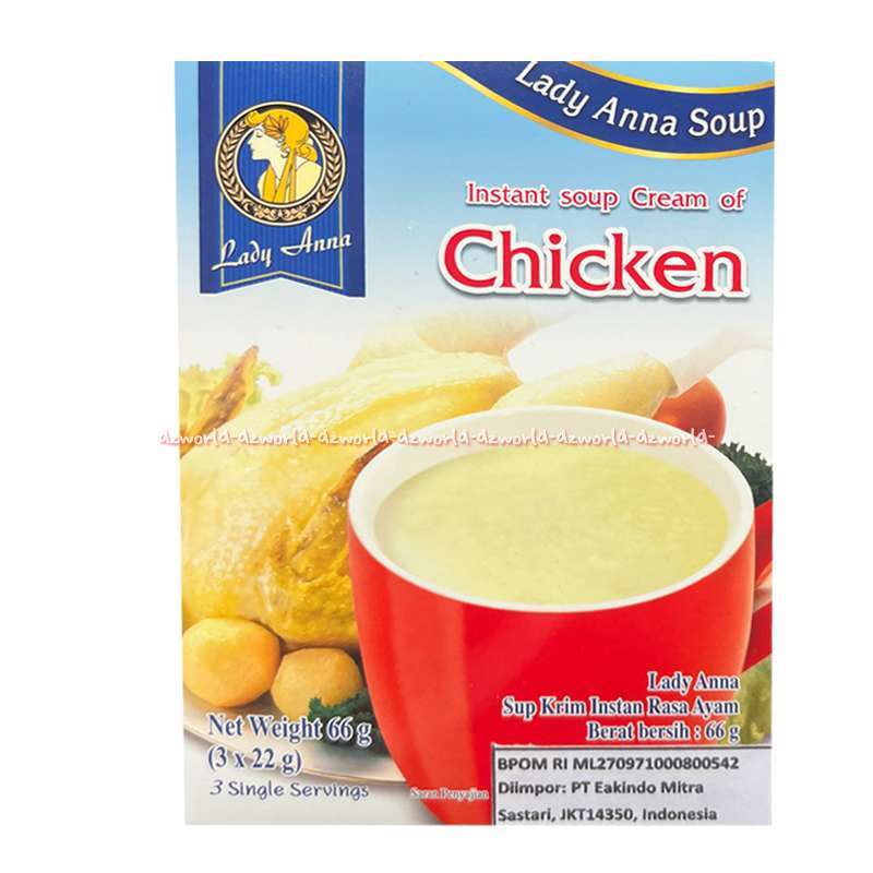 Jual Lady Anna Soup 66gr Pumpkin Instan Sup Cream Labu Instan Bubuk ...