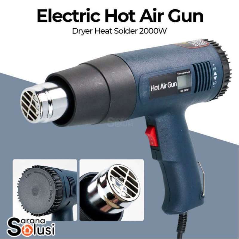 Promo Mesin Alat Pemanas Dryer Heat Hot Air Solder 2000w Diskon 23% Di Seller Zenkou Store ...