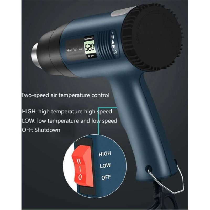 Promo Mesin Alat Pemanas Dryer Heat Hot Air Solder 2000w Diskon 23% Di ...