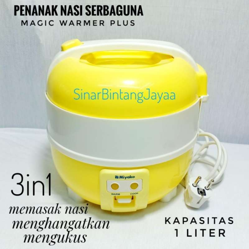 Promo Miyako Magic Com Mini 1 Liter Mcm610 Rice Cooker Mini Miyako ...