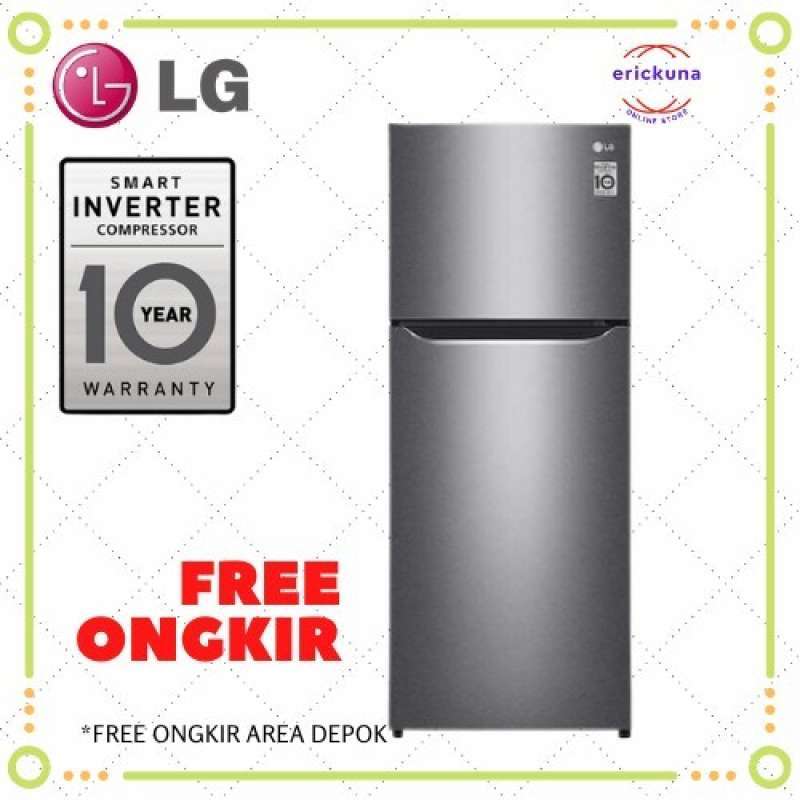 Promo Kulkas Lg 2 Pintu Gnb-202sqib Smart Inverter 10 Tahun Garansi ...