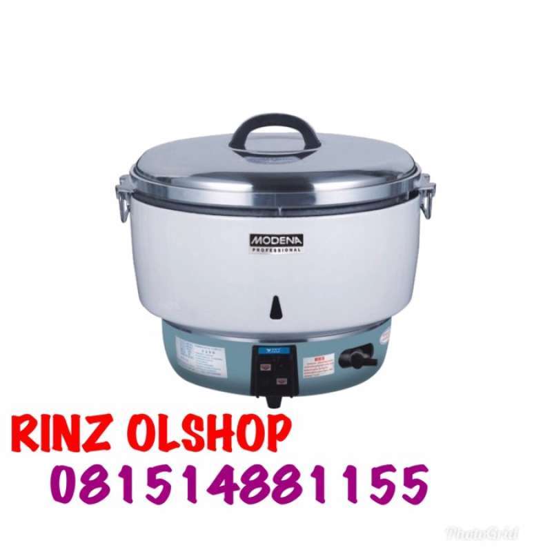 Promo Gas Rice Cooker Modena Cr-1001g 10liter Metal Body Aluminum ...