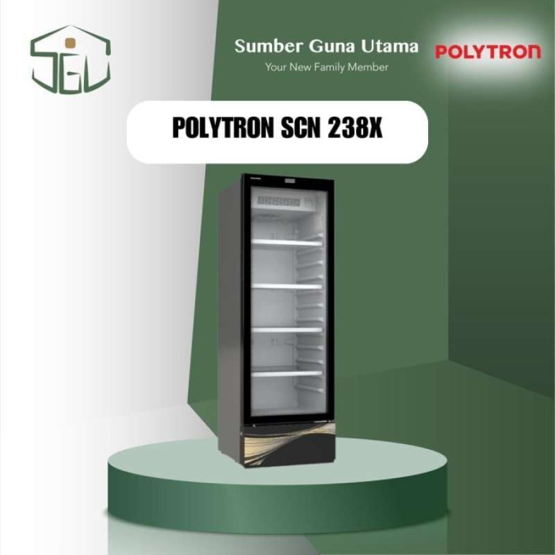 Promo Polytron Showcase No Frost Scn 238x / Scn 238 / Scn238x Diskon 23 ...