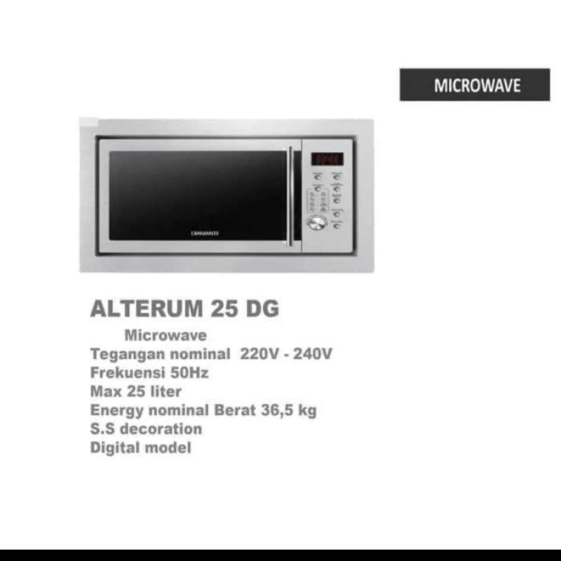 Promo Diamante Built In Microwave Tanam Alterum 25dg Include Frame ...
