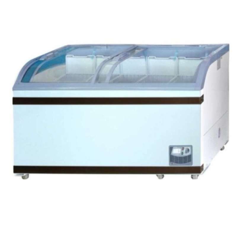 Promo Gea Curve Sliding Glass Freezer Sd700by / Sd-700-by / Sd 700 By ...