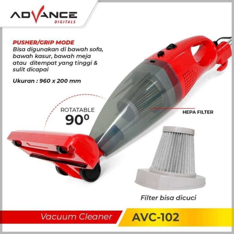 Promo Advance Vacuum Cleaner Penyedot Debu 2 In1 Handheld 500 Watt Avc ...