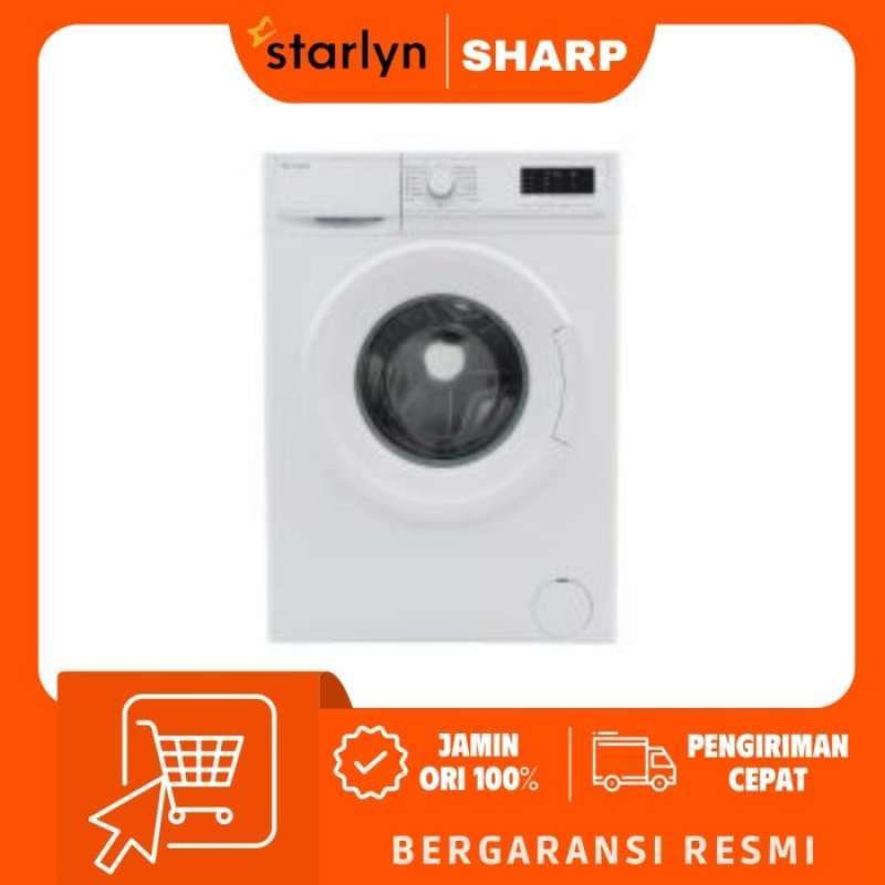 Promo Sharp Mesin Cuci Front Loading Es-fl1072b Diskon 23% Di Seller ...