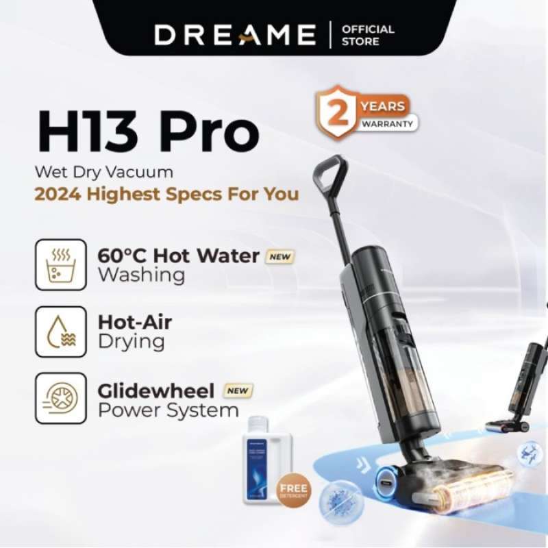 Promo Dreame H13 Pro Wet And Dry Cordless Vacuum Cleaner - Pel Vakum ...
