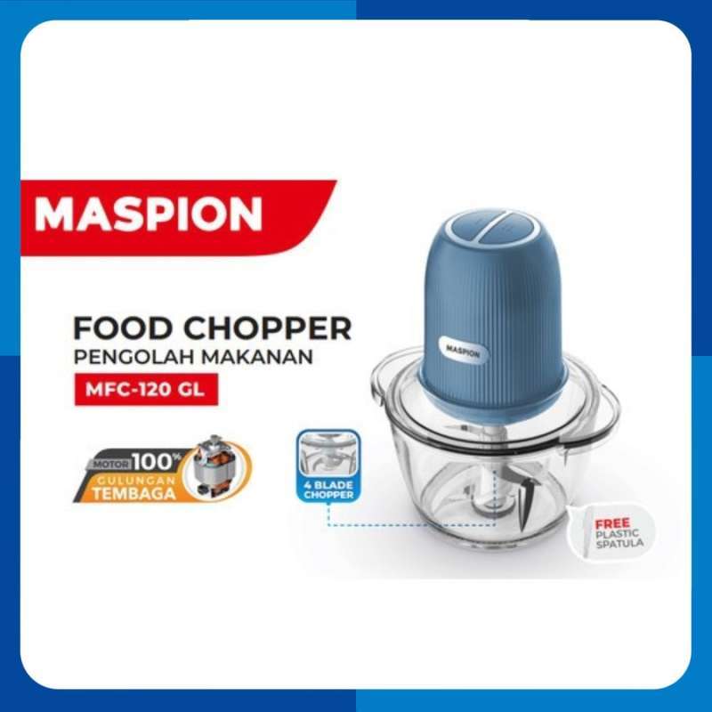 Promo Maspion Mfc120gl – Food Chopper 1.2 Liter 225 Watt Terbaru Diskon ...