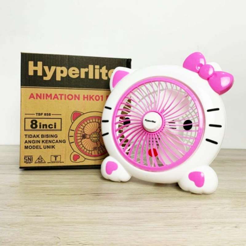 Promo Hyperlite Hk01 Kipas Karakter Meja 8 Box Fan Mn02 Dm03 Ir04 Mk05 ...