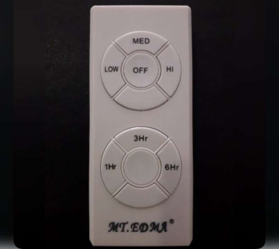 Promo Remote Kipas Mt Edma Tanpa Lampu Ac Motor Diskon 23% Di Seller ...