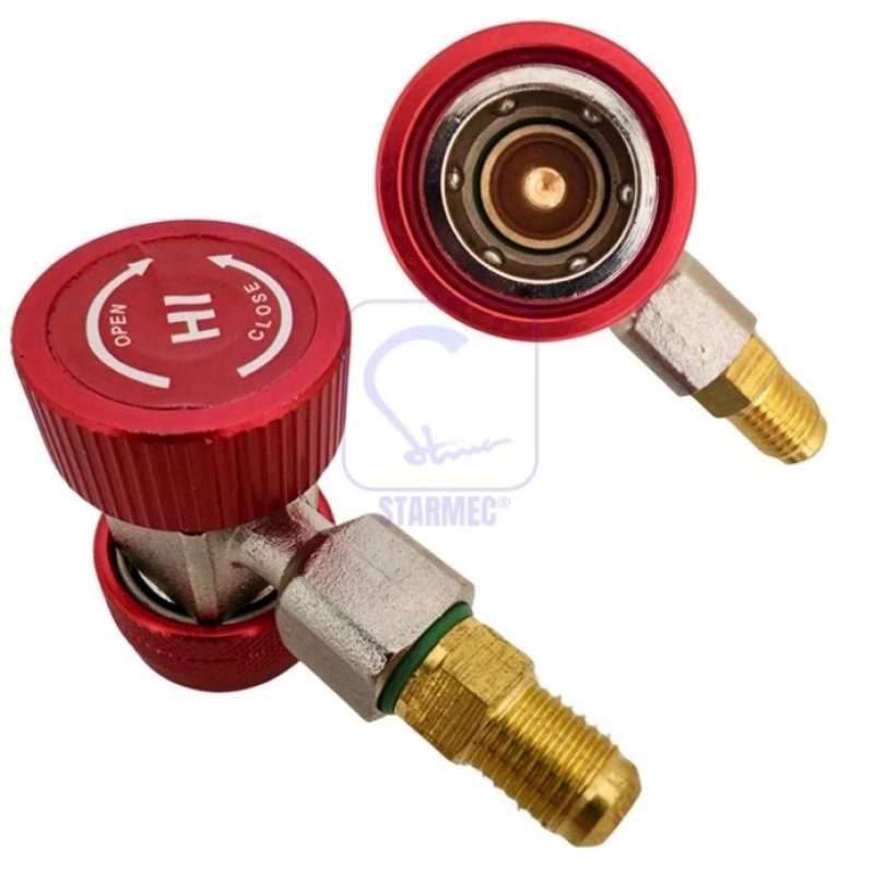 Promo Quick Coupler High Pressure Pengisian Freon Ac Mobil R134a Diskon ...