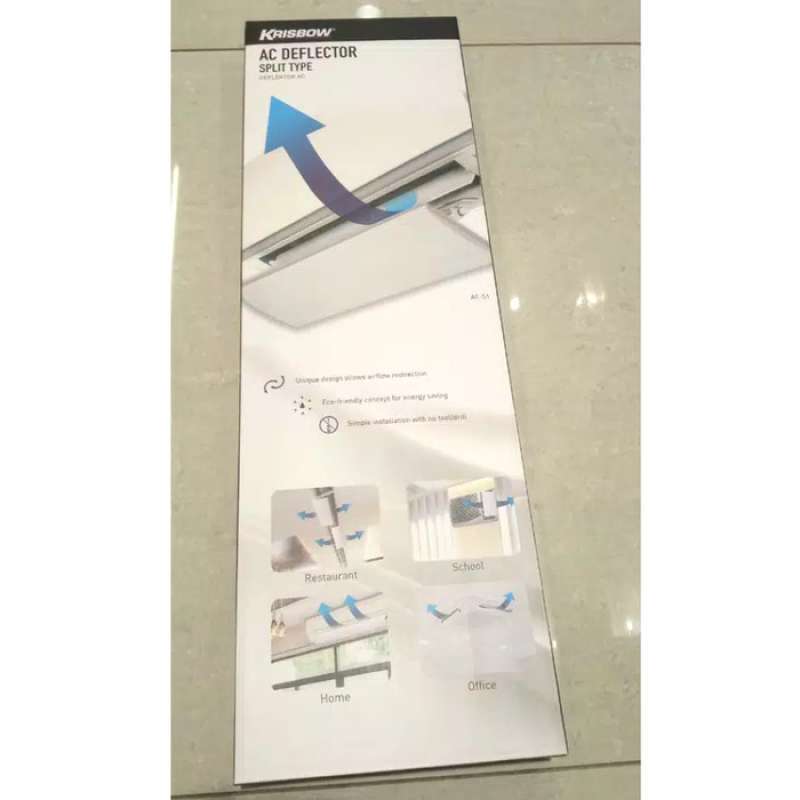 Promo Ac Deflector Krisbow Murah Untuk Ac Split Diskon 23% Di Seller ...