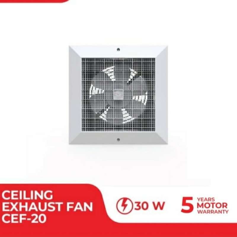 Promo Ceiling Exhaust Fan Kipas Angin Hisap Maspion Mv20cef Mv 20 Cef ...
