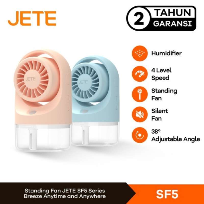 Promo Kipas Angin Portable Jete Sf5 Mini Standing Fan Kipas Mini ...