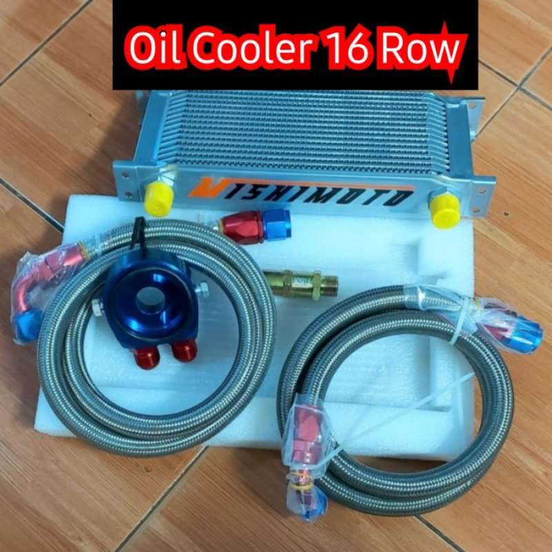 Promo Oil Cooler Set 16 Row High Quality - Oil Cooler Diskon 23% Di ...