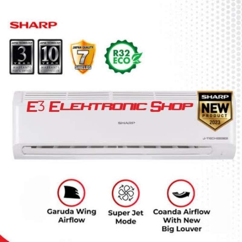 Promo Ac Sharp 1/2pk Inventer Ah-x5bey J-tech Garuda Wing Airflow X ...