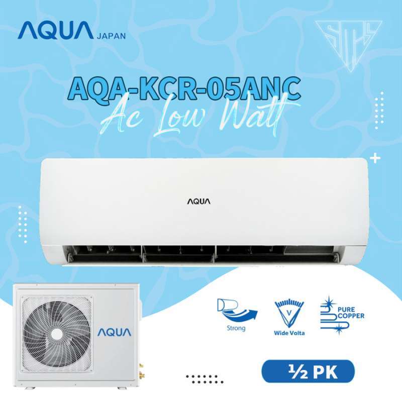 Promo Ac Aqua 1/2 Pk Low Watt Aqa-kcr5anc Diskon 23% Di Seller Akashi ...