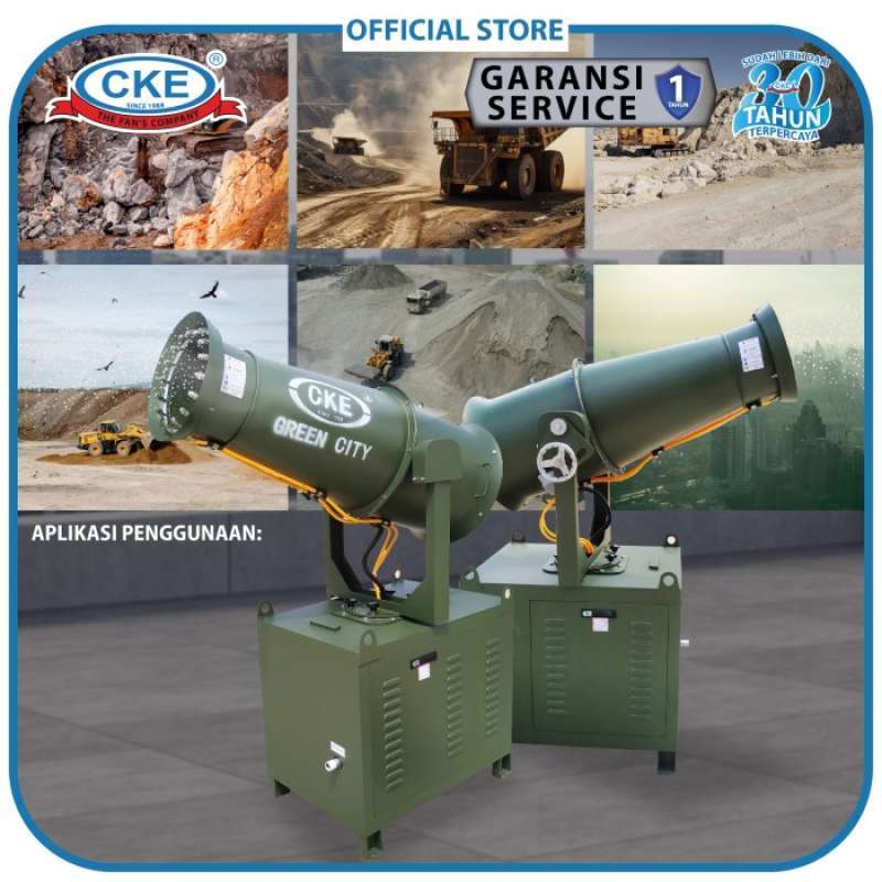 Promo Jet Spray Fan Blower / Water Mist Cannon / Fog Cannon 30 Meter ...