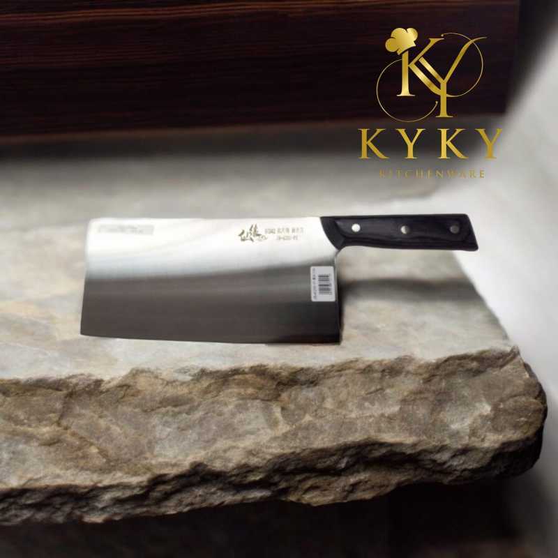 Jual Chinese Chef Knife - Golok Koki Cina - Chopping Knife Wooden Handle 35 Cm Di Seller Kyky ...