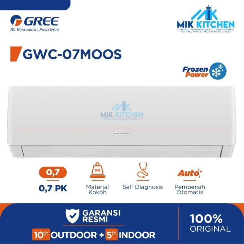 Promo Gree 3/4 Pk Ac Standard Series Gwc-07moos-a / Gwc 07moos-a ...