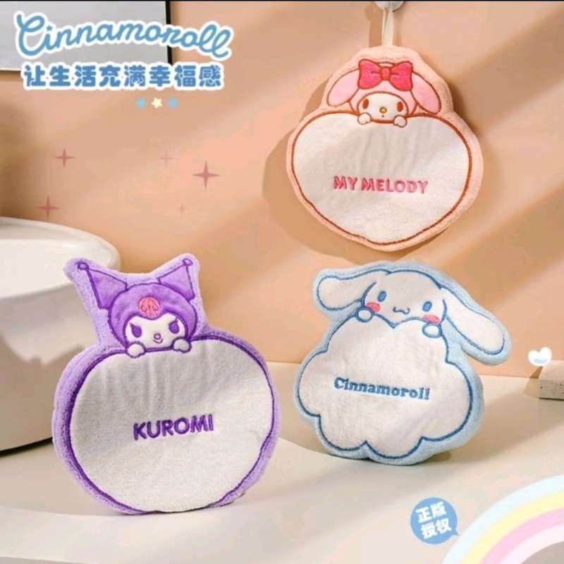 Jual Kain Lap Tangan Sanrio Kuromi My Melody Cinnamoroll Cute Hand
