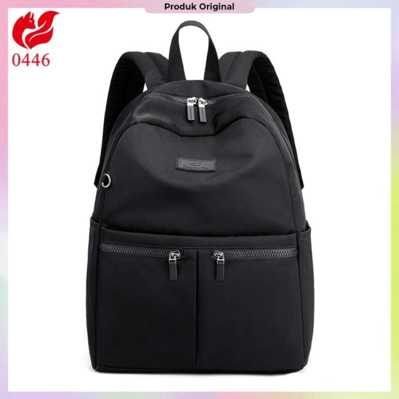 Promo Tas Original - Tas Ransel Colorful Fox 0446 Nilon Waterproof Muat ...