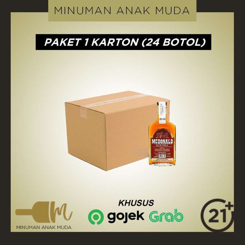 Jual Mcdonald Rum Cola Terdekat 🏷️ - Promo "PELANGGANBARU-20K"