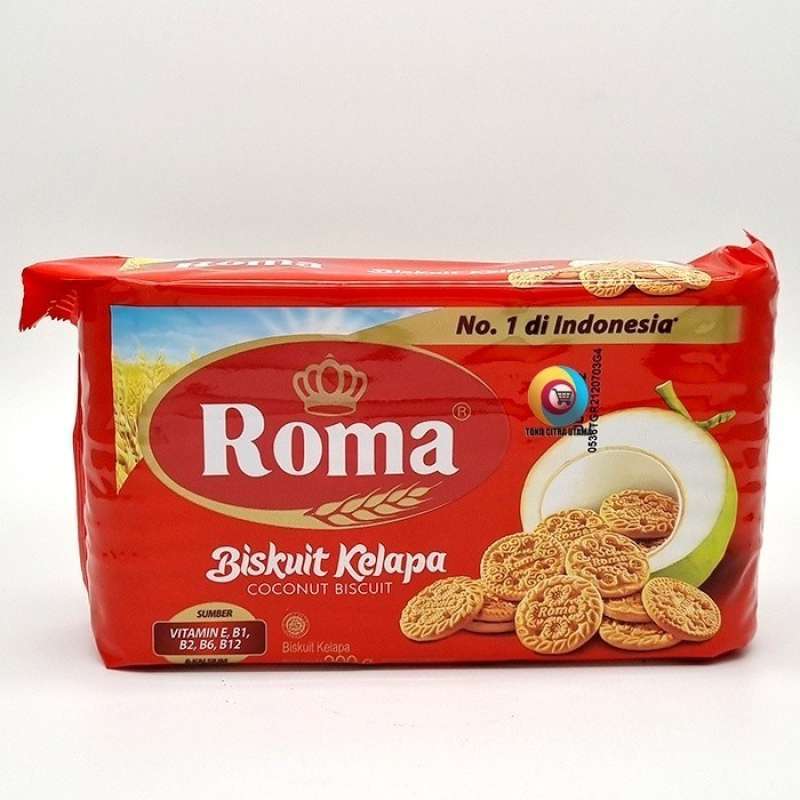 Jual Roma Biskuit Kelapa 300g - Kelezatan Klasik Dengan Rasa Kelapa ...